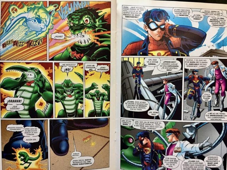 Spider Boy Amalgam cómic en español latino