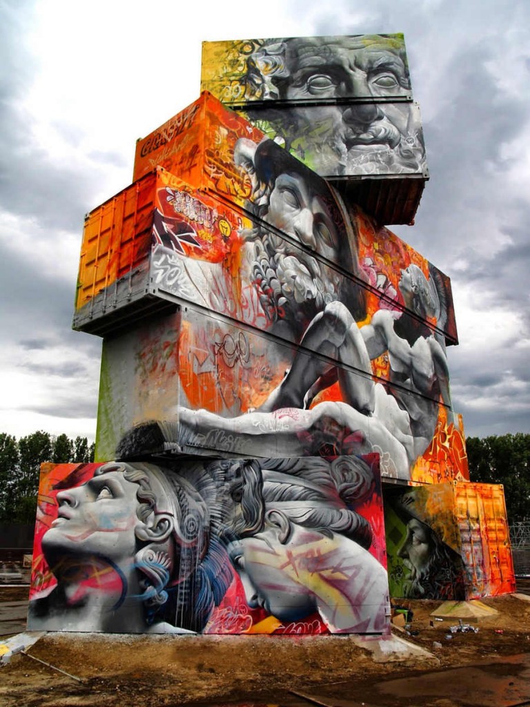 Graffitis y murales hechos por todas partes del mundo