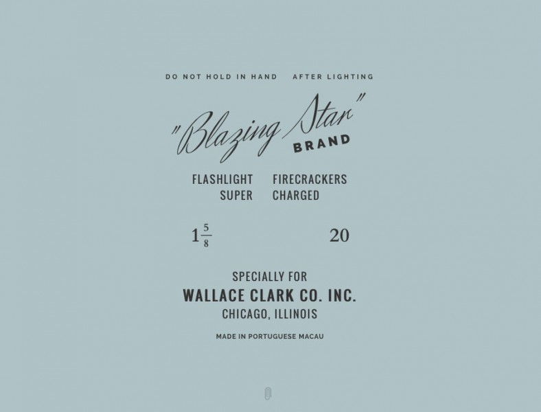 Diseños con tipografías vintage hechas con códigos CSS