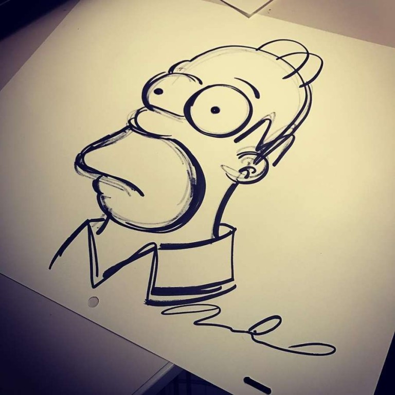 Aprende a dibujar los personajes de los Simpsons con estos videos