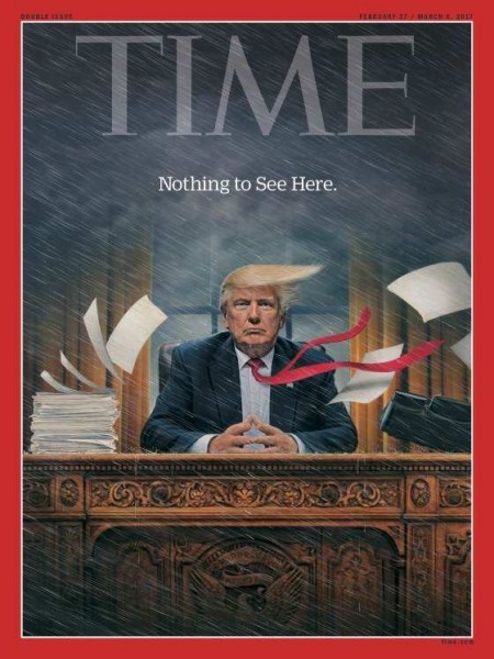 El artista que hizo la portada de la revista Time Magazine