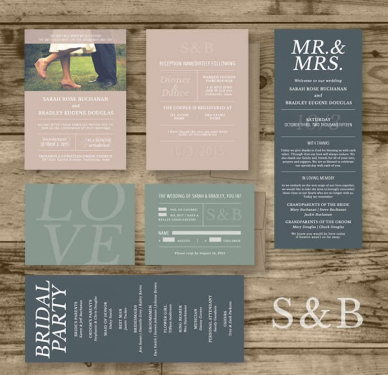 10 programas para ceremonias de bodas, plantillas para descargar