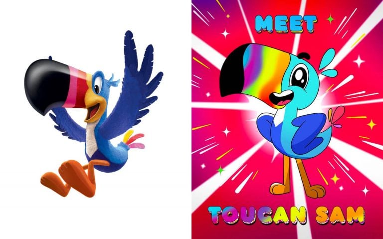 Sam el Tucán, la mascota de Froot Loops, estrena nueva imagen