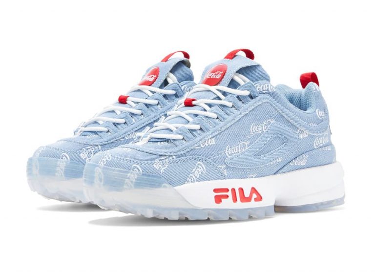 Coca-Cola y FILA lanzan una colaboración de ropa y calzado